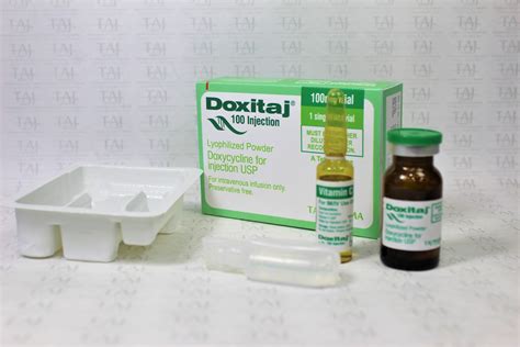 Doxycycline For Injection USP Taj Generics Pharmaceuticals Taj Pharma