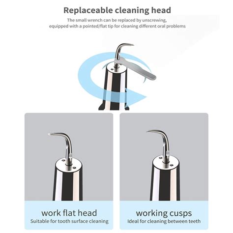 초음파 스케일러 가정용 전기 치과 청소기 치아 스케일링 기계 즐거움 버전