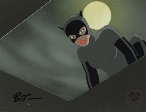Batman The Animated Series Original Production Cel Signed By Bruce Tim