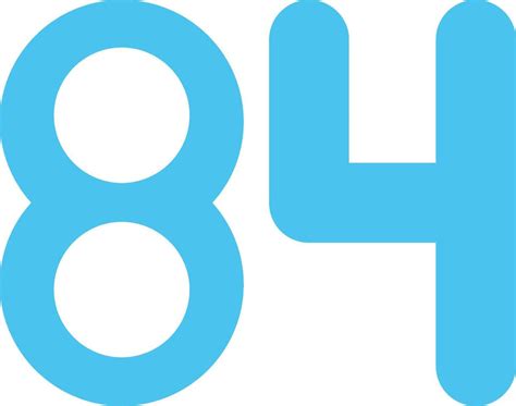 Eighty Four Flat Icon 47213035 Vector Art At Vecteezy