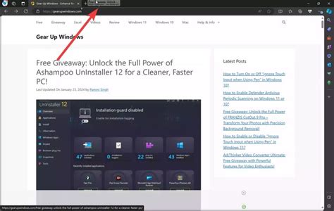 How To Enable Or Disable Super Drag Drop Feature In Microsoft Edge On