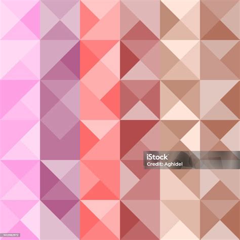 사각형과 삼각형이있는 세로선 벡터 이음새가 없는 패턴 기하학적 반복적 인 배경 직물 견본 포장지 연속 인쇄 장식 의류 섬유