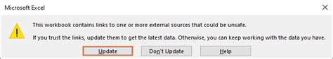 How To Find Links In Excel And Break External Links