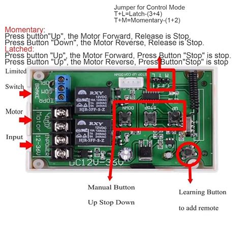 Wireless Motor Control Circuit