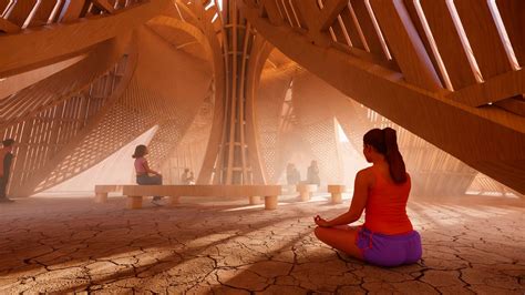 Для Burning Man 2026 построят храм в форме редкого кактусового цветка