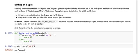 Solved Question 8 Add A Column Winnings Split To The Wheel