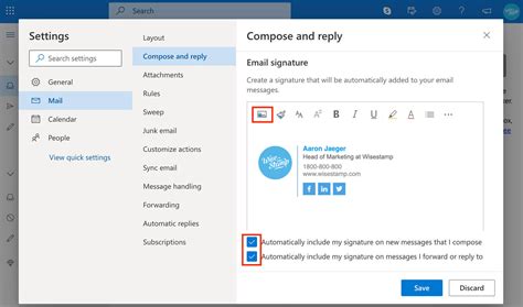 How To Add Logo To Signature In Outlook On Iphone Infoupdate Org