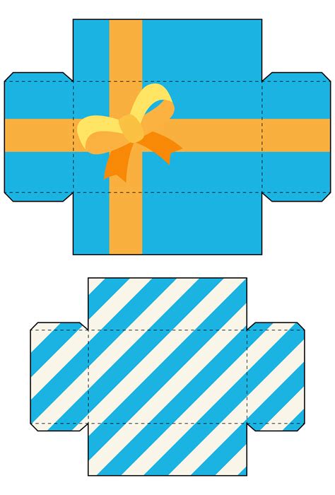 Gift Box Template Printable Pattern My XXX Hot Girl