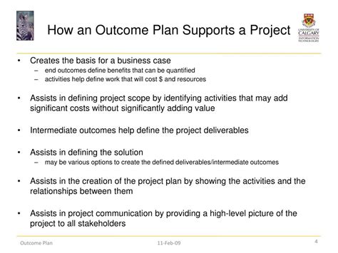 Ppt Outcome Plans Powerpoint Presentation Free Download Id1250496