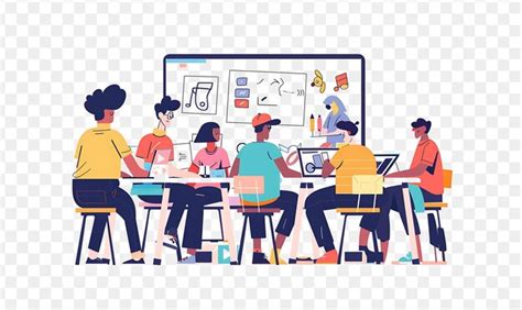 Psd Christmas Animation Class With Characters Learning To Create 2d Flat Banner Poster Christmas