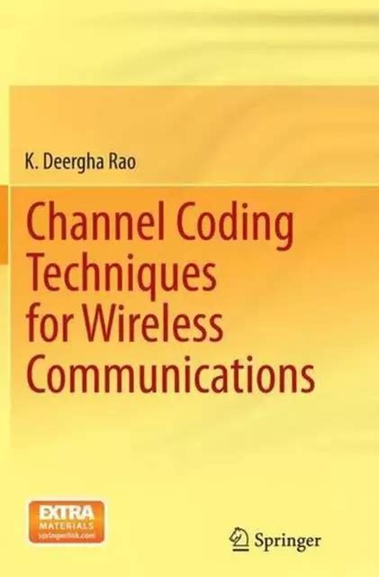 Techniques De Codage De Canal Pour Les Communications Sans Fil Par K Deergha Rao Anglais Eur