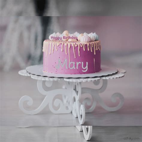 🎂 Happy Birthday Mary Cakes 🍰 Instant Free Download Cakeiy