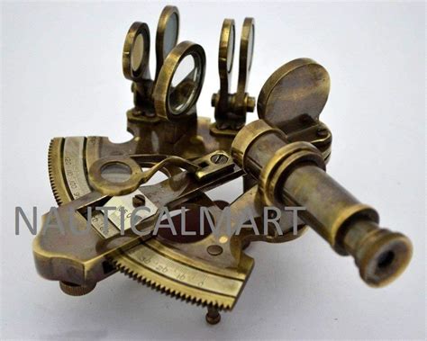 Nauticalmart Brass Nautical Antique Sextant Replica For Sale Marine
