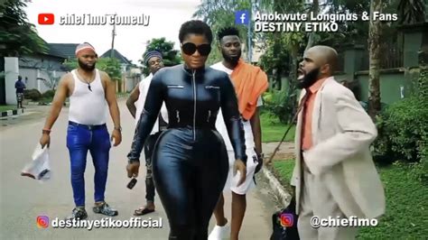 Chief Imo Comedy Destiny Etiko And Daddy Go Etiko Get Level See