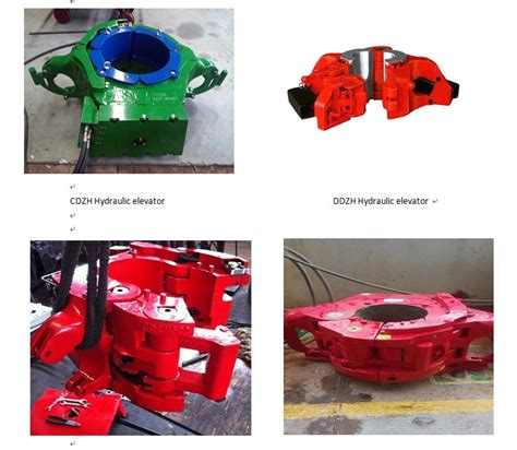 API Spec 8A 8c Wellhead Tools Cdzh Type Hydraulic Elevator For Oilfield