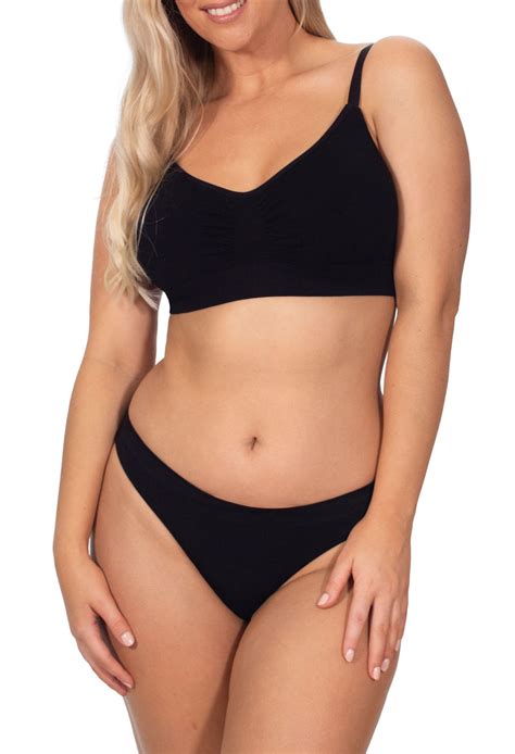 Bamboo Padded Wire Free Bra And Bikini Set B Free Au B Free Australia