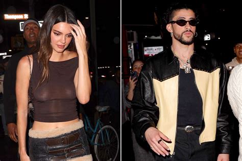 Kendall Jenner And Bad Bunny Enjoy Dinner Together In Nyc Amid
