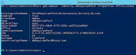 Managing Active Directory Users Via Set Aduser