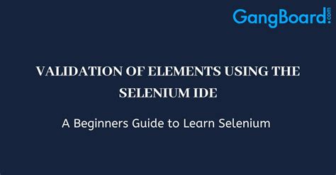 Difference Between Selenium Ide And Selenium Webdriver By Jaya Priya