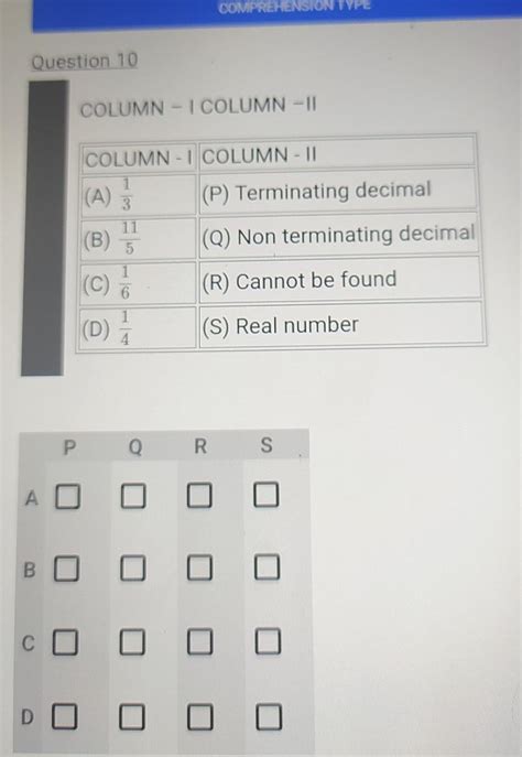 They Can Be Of Multiple Options And Same Option For Many Questions Pls