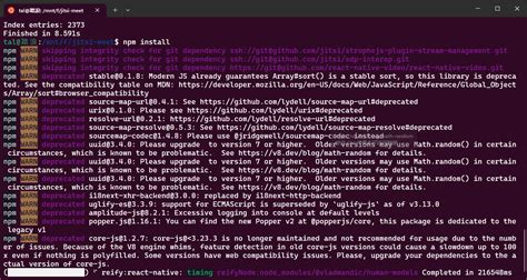 Can I Run Npm Install On Windows Issue Jitsi Jitsi Meet GitHub