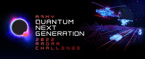Quantum Next Generation 2022 Radar Challenge Australian Army Research Centre Aarc