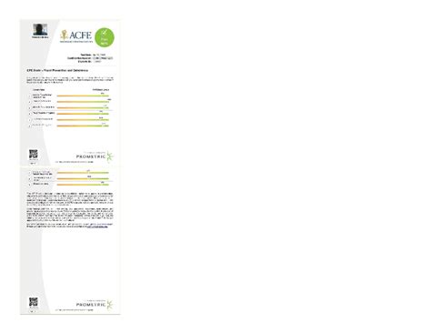 Fraud Prevention And Deterrence Content Area Proficiency Levels