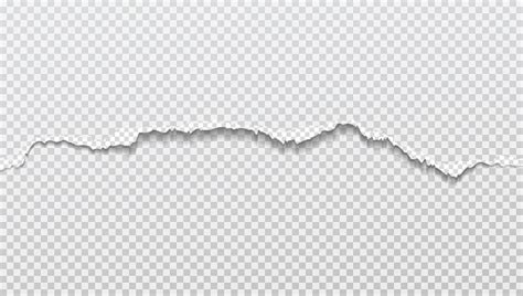 찢어진 찢어진 부드러운 그림자와 찢어진 흰색 종이 스트립은 제곱 배경에 벡터 템플릿 일러스트레이션 0명에 대한 스톡 벡터 아트