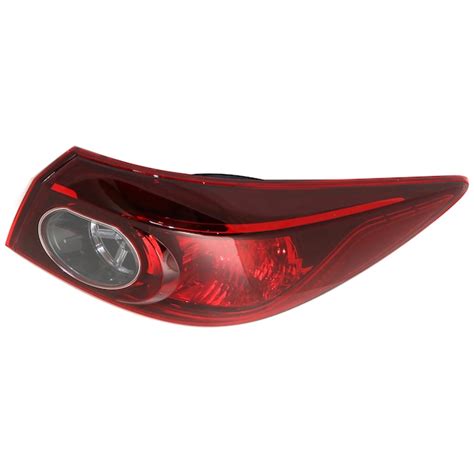Garage Pro Tail Light Compatible With 2014 2018 Mazda 3 Passenger Side