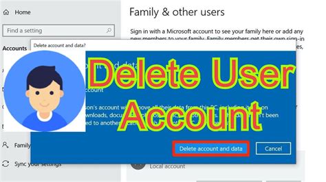 How To Delete A User Account On Windows 10 2021 Youtube