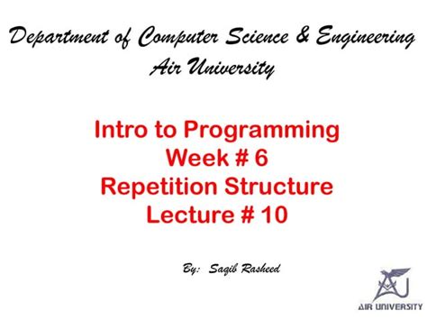 10 Lecture 10 Nestedloopppt