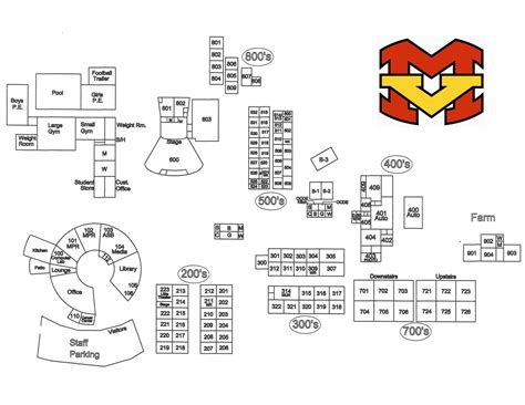 2018 High School Classroom Map