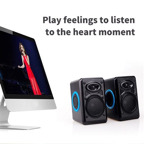 USB Computer Speakers Desktop Audio Multimedia D Grandado