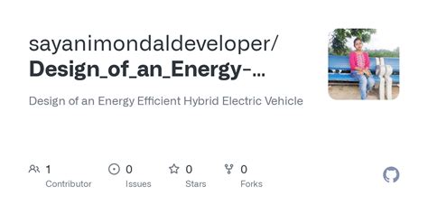 Github Sayanimondaldeveloper Design Of An Energy Efficient Hybrid Electric Vehicle Design Of