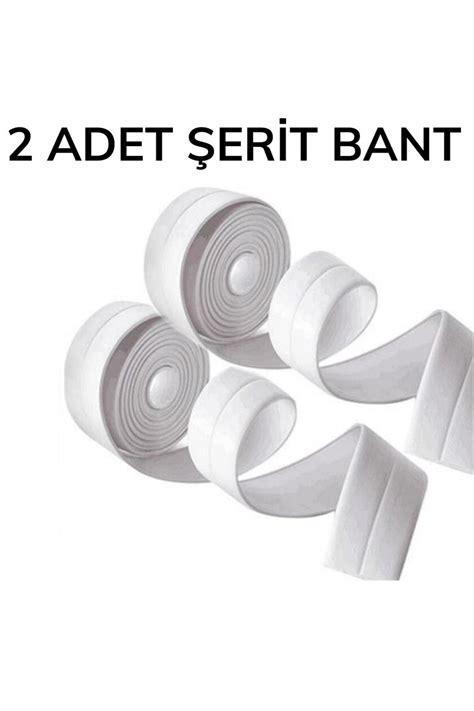 Buffer ® İkili Set Su Sızdırmaz Banyo Mutfak Lavabo Küvet İzolasyon Şerit Bant Fiyatı Yorumları