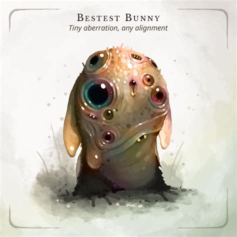Bestest Bunny Tiny Aberration Any Alignment The Fluffy Folio On