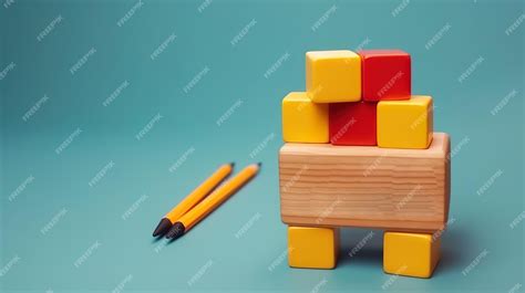 Premium Photo Notepad With Text Work Hard Stay Humble And Wooden Cubes With Letters Generative Ai