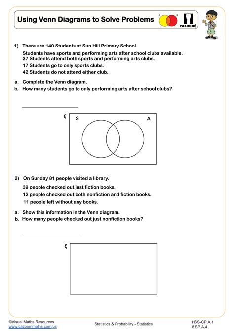 Venn Diagram Examples Math Problems
