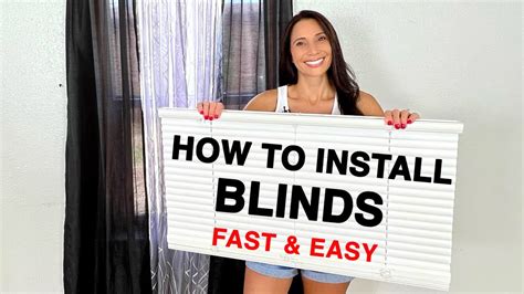 How To Install Blinds Fast Easy Affordable House Home