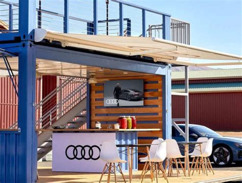 ep1002 brand activation 30 x 30 double deck shipping containers
