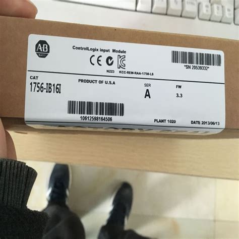 1756 Ib16i Allen Bradley Controllogix Input Module