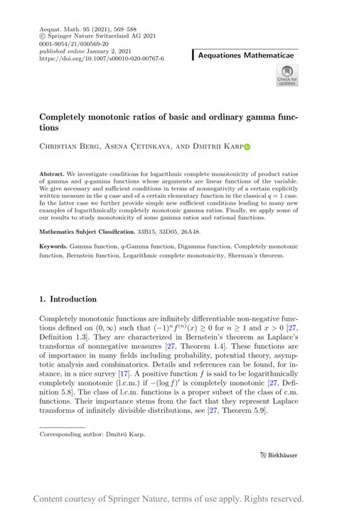 Completely Monotonic Ratios Of Basic And Ordinary Gamma Functions