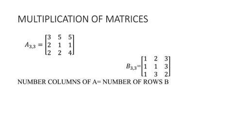 Matix And Types Of Matrix Pptx
