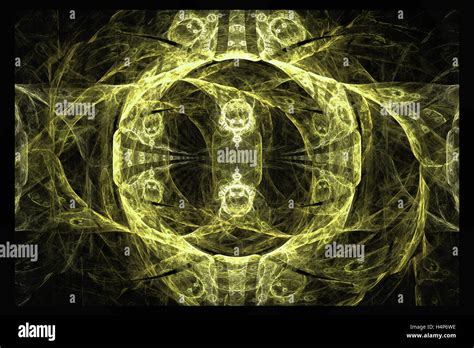 Fractal Mathematic Algorithm Generated Art Picture Illustration Can Illustrate Universe 3d Body