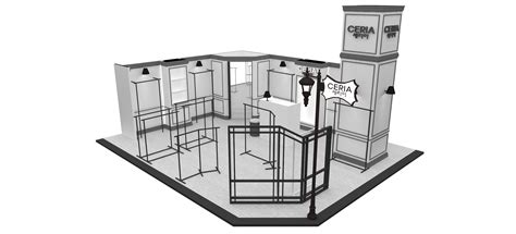 백화점 입점 브랜드 의류매장 연출 공간디자인 포트폴리오 크몽