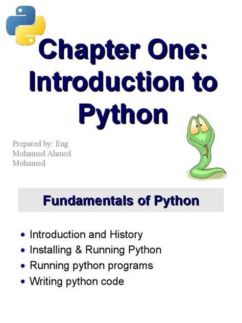 chapter one pdf python programming language integrated development environment