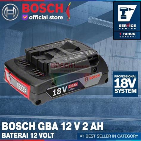 Jual Bosch Battery Cordless Lithium Ion V Li Ah Batu Baterai Gba V Di Seller Circlet