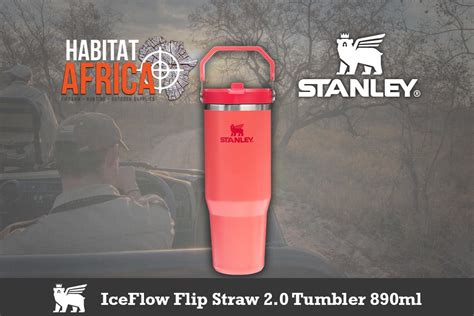 Stanley Iceflow Flip Straw Tumbler 20 89l Hot Coral