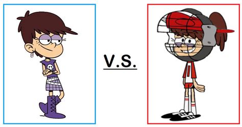 Luna Loud Vs Lunn Loud By Peanutslegotoons On Deviantart