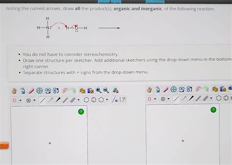 Solved Noting The Curved Arrows Draw All The Product S Chegg